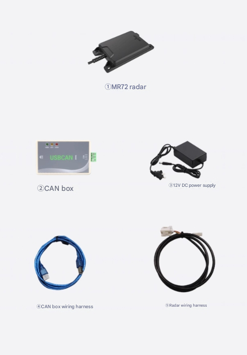 MR72 77GHz 80m UAV Collision Avoidance Radar Module – Multi-Target ...